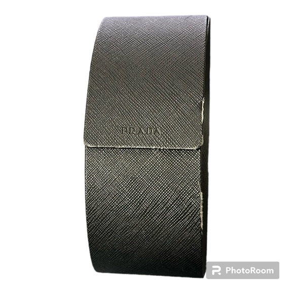 Prada | Accessories | Prada Sunglasses Case Black | Poshmark
